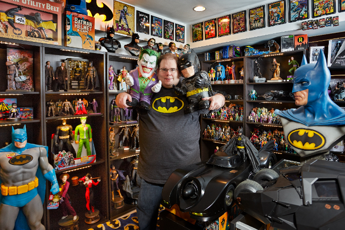 Meet the man with the largest collection of Batman memorabilia ever ...