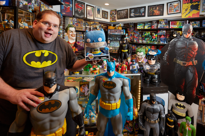 Meet the man with the largest collection of Batman memorabilia ever ...