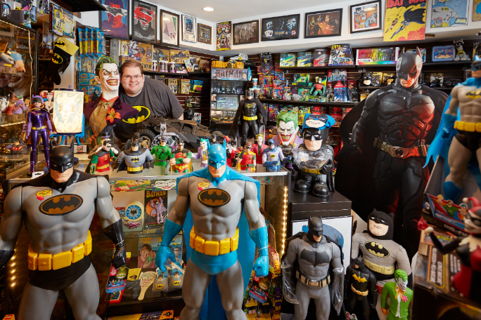 Meet the man with the largest collection of Batman memorabilia ever ...