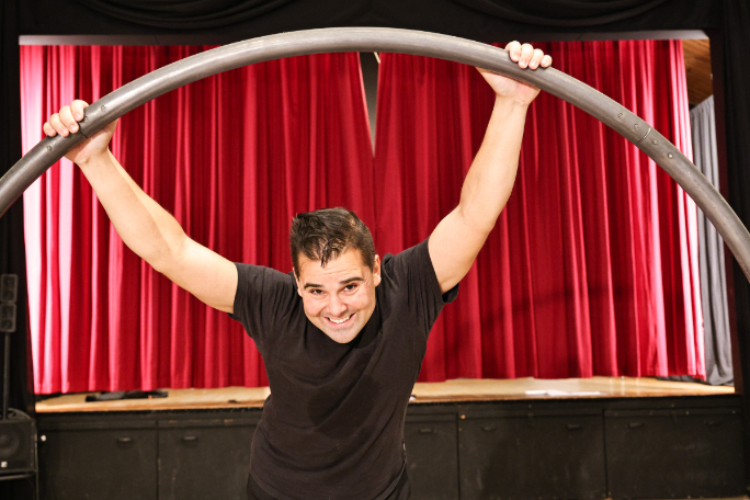 Cyr wheel acrobat spins his way into the record books | Guinness World ...