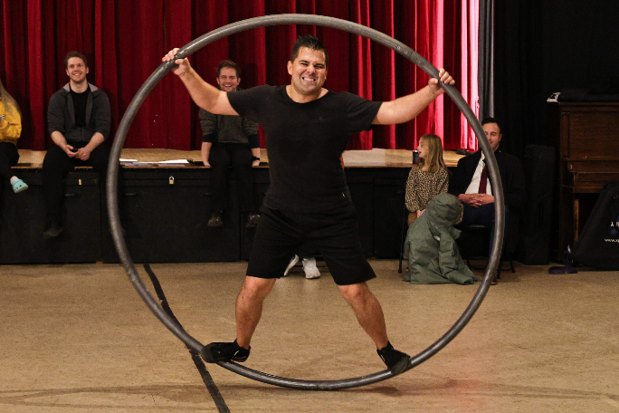 Cyr wheel acrobat spins his way into the record books | Guinness World ...