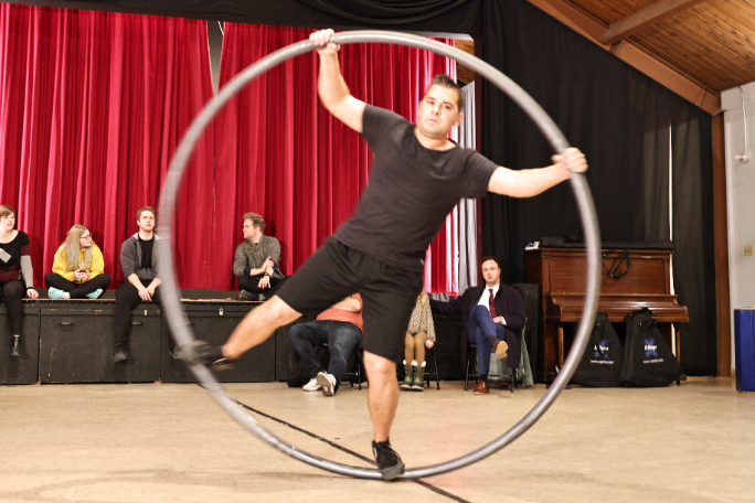 Cyr wheel acrobat spins his way into the record books | Guinness World ...