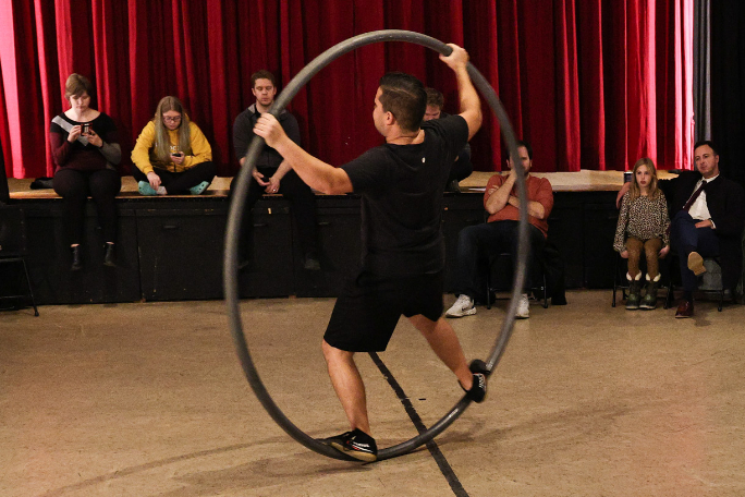 Cyr wheel acrobat spins his way into the record books | Guinness World ...