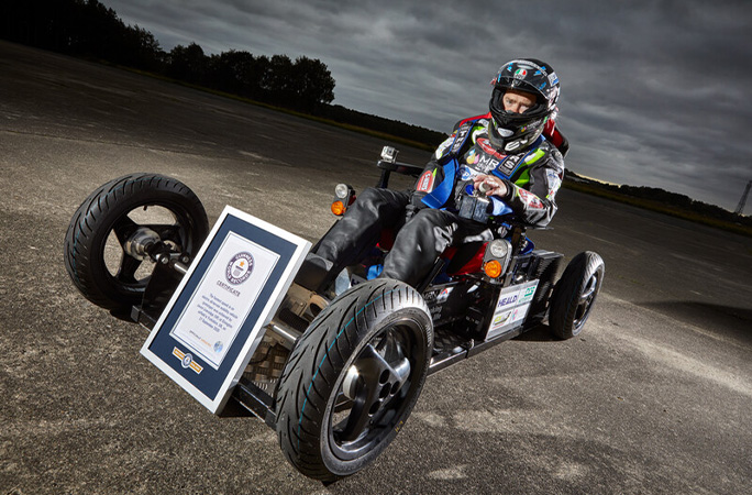 Inspirational Jason Liversidge, who broke speed records in his ...