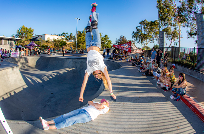 Teenager turns the world of roller-skating on its head with epic record ...