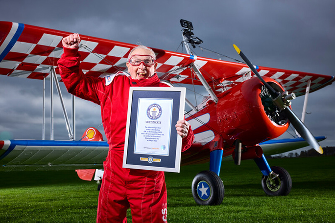 How these soaring seniors became record-breaking wing walkers in their ...