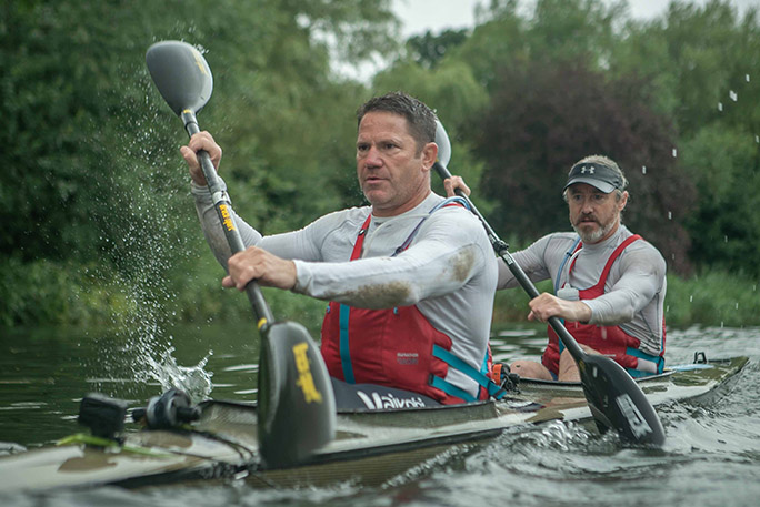 BBC presenter Steve Backshall partners up with friend to break nail ...