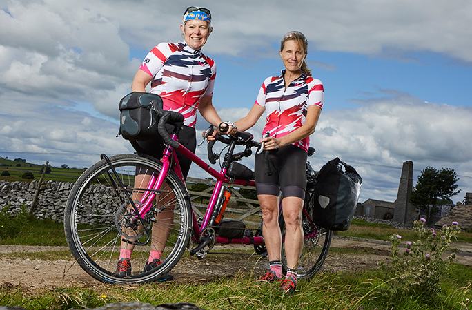Female tandem cyclists circumnavigate globe faster than men who ...