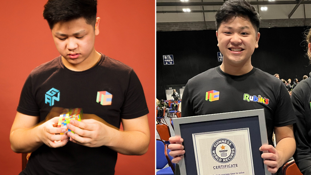 World’s fastest speedcuber Max Park breaks record with 7x7 cube