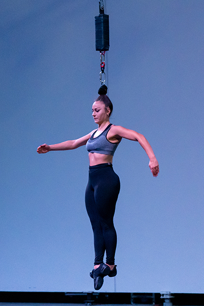 Fire-breathing circus performer says fear motivates her as she breaks ...