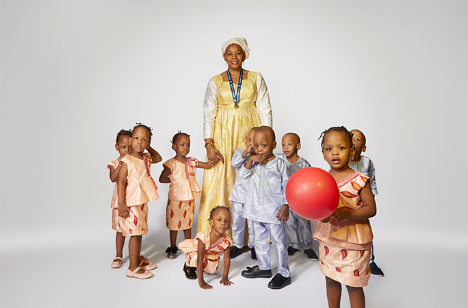 World’s first surviving nonuplets visit Italy to appear on TV show ...