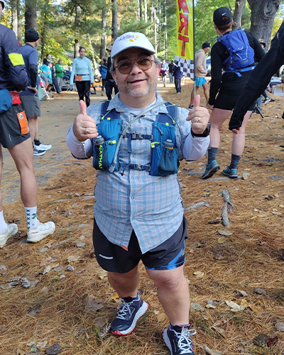 Man with dwarfism sets record after running ultramarathon against ...