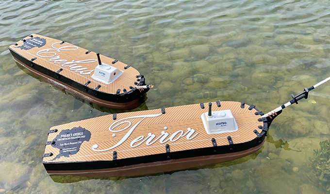 Adventurous kids launch toy ship on epic journey across the Caribbean ...