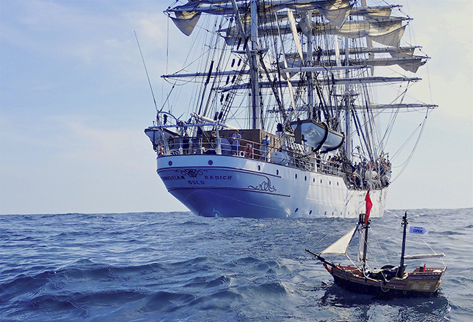 Adventurous kids launch toy ship on epic journey across the Caribbean ...