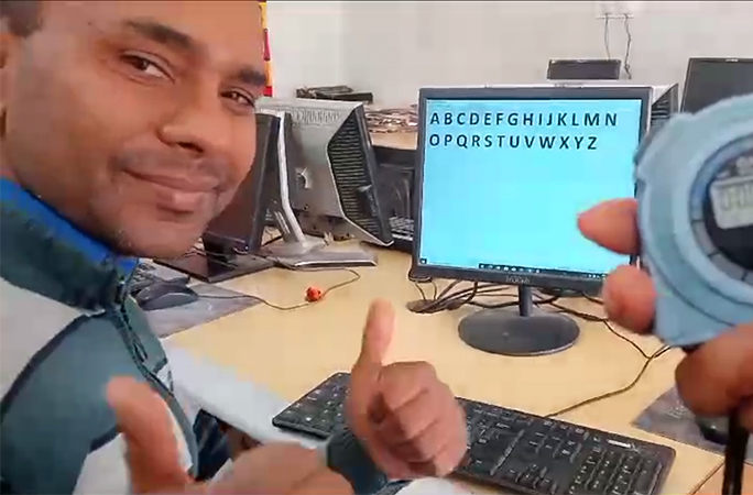 Indian man’s nose typing record not to be sniffed at as he secures even ...