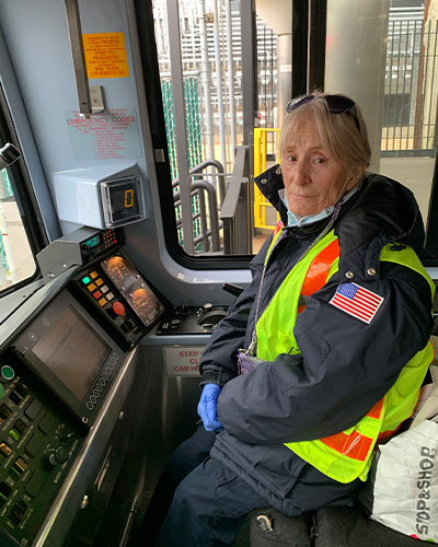 Plaque dedicated to oldest train operator unveiled on her 82nd birthday ...