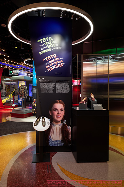 What happened to Dorothy's ruby slippers? The Wizard of Oz shoes cling ...