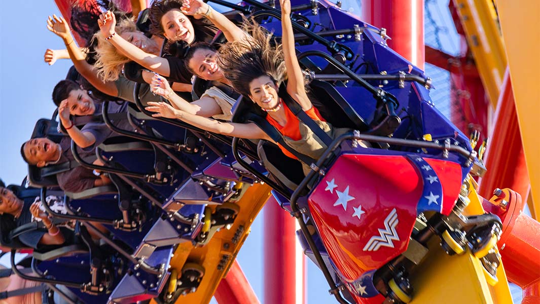 Worlds Steepest Roller Coaster Drop