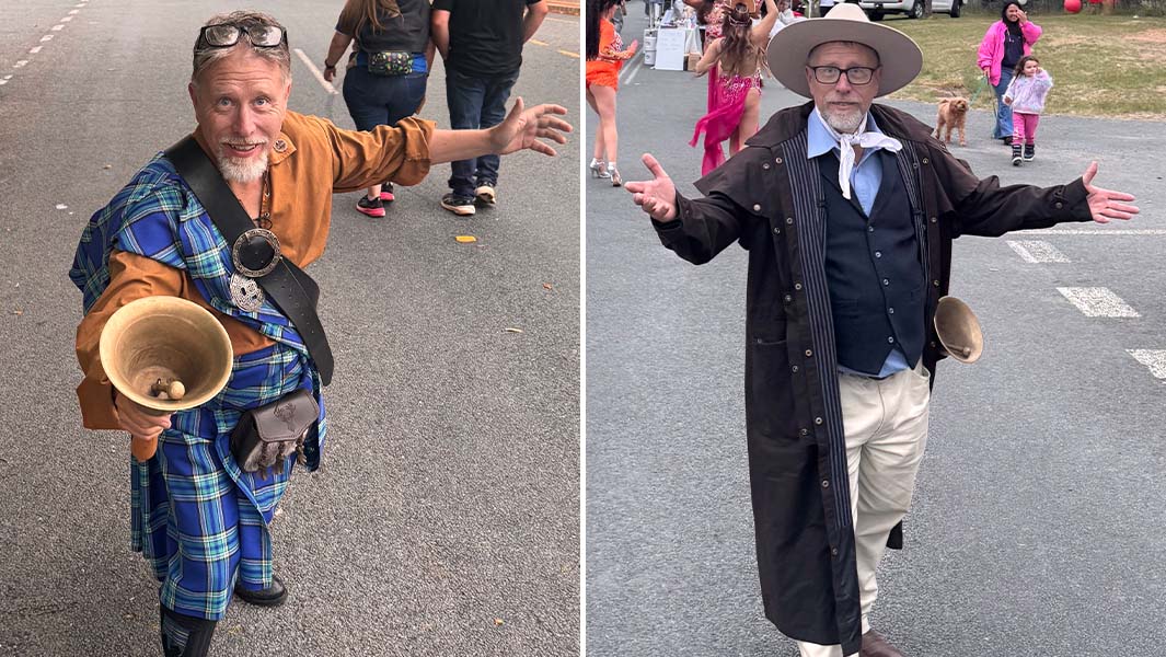 Australian town crier has loudest shout in the world after growing up ...