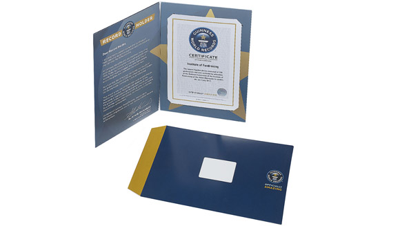 Guinness World Records announces new Certificates of Participation