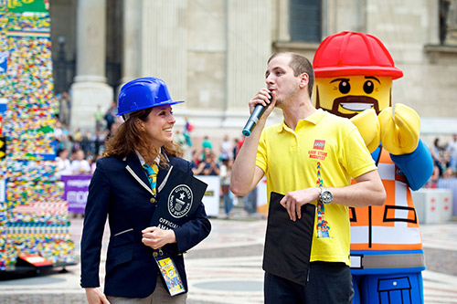 Lego Store Budapest reach record breaking heights with tower record ...