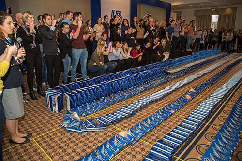 United Biscuits enjoy record-breaking sales conference with huge book ...