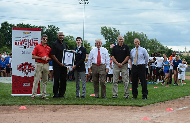 MLB and Cincinnati Reds play catch with thousands of fans and score ...