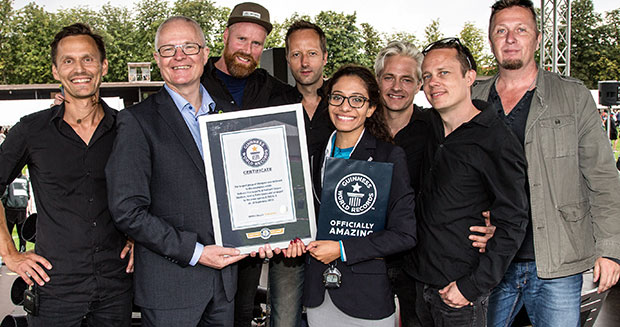 Danish event agency makes its mark with world record for largest group ...