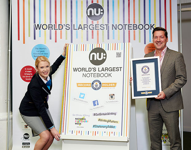 Nuco International unveils largest notebook ever at London Stationary ...