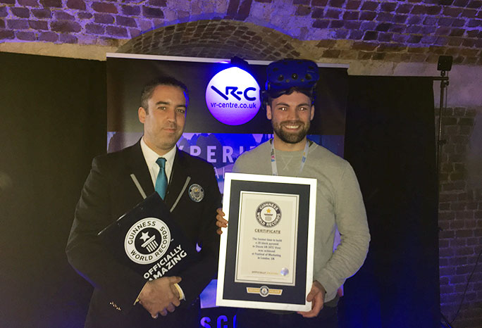 Festival of Marketing: Guests attempt brand new VR record | Guinness ...