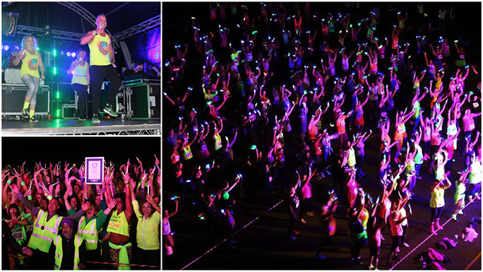 Charity hosts world’s largest Clubbercise® class to promote fitness ...