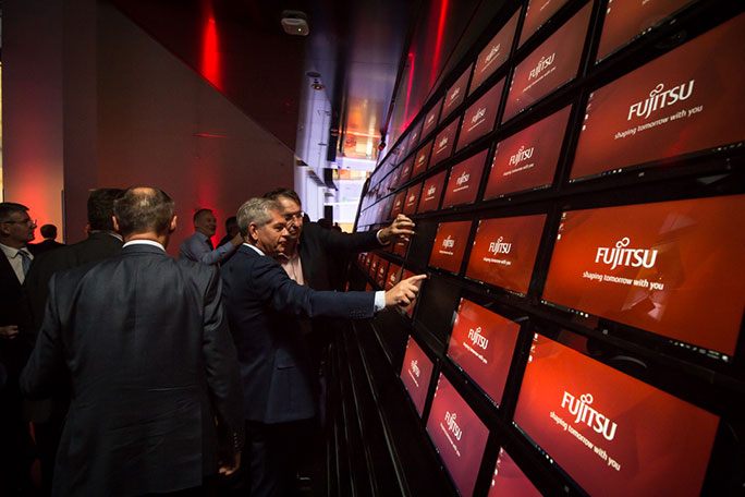 Fujitsu employees and customers co-create largest animated tablet ...