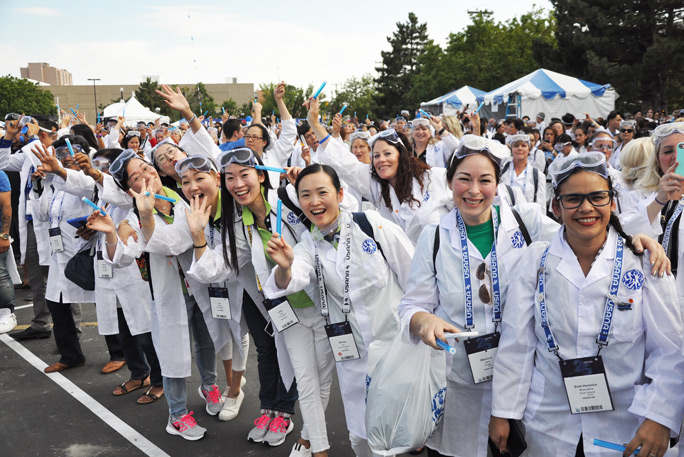 USANA sets largest gathering of people dressed as scientists record ...