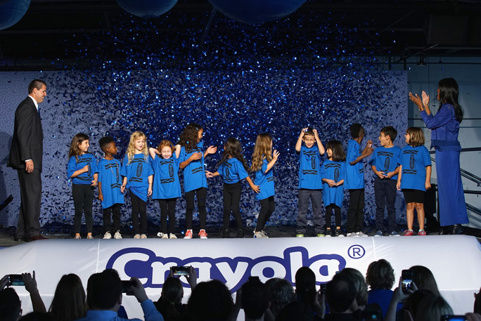 Crayola reveals its newest colour with a record-breaking jumbo crayon ...