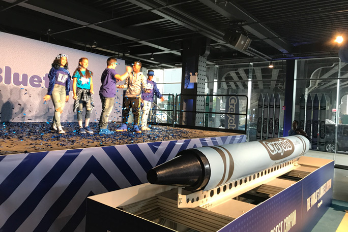 Crayola reveals its newest colour with a record-breaking jumbo crayon ...