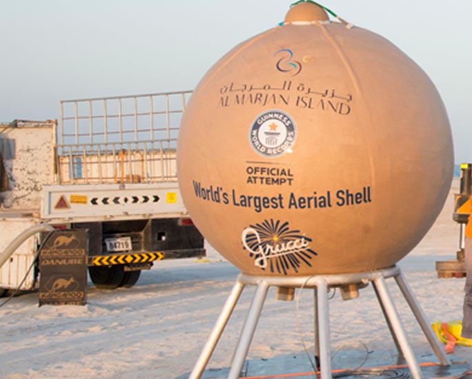 Video: 2018 welcomed with a bang as firework shell record is smashed in ...