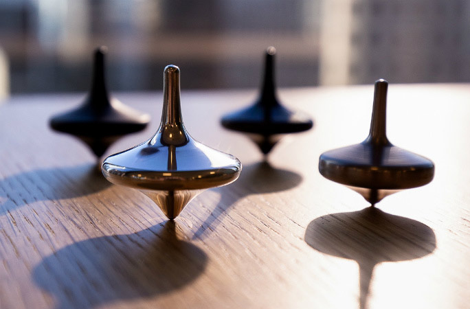 Watch the mesmerising spinning tops that keep going for more than 27 ...
