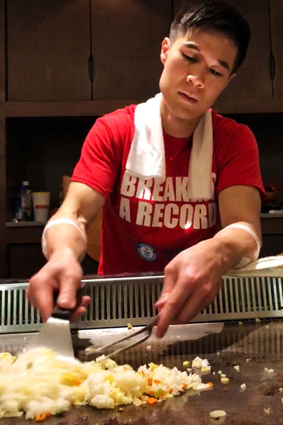 Chefs celebrate first Fried Rice Day by cooking continuously for nearly ...
