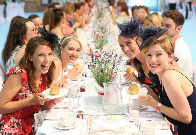 Mary Berry and Cath Kidston host world's largest tea party with nearly ...
