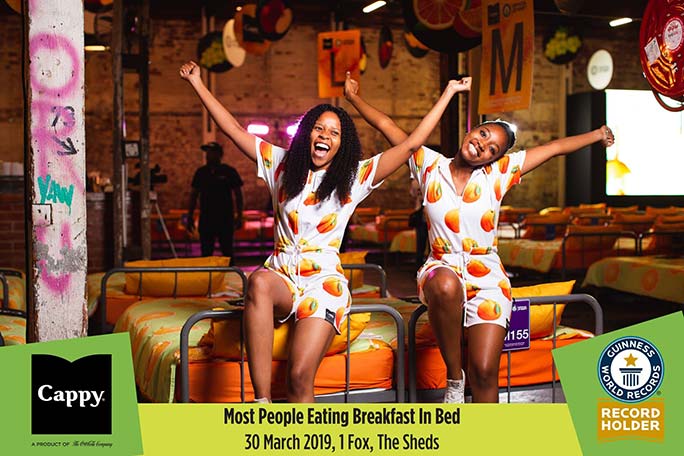 Breaking 'fast' and a record – Cappy sets new record for most people ...