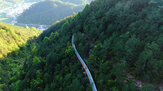 Glide down the world’s longest mountain water slide which is nearly 3 ...
