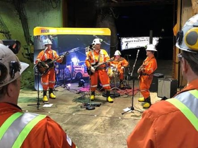 Canadian band performs record-breaking concert below sea level ...