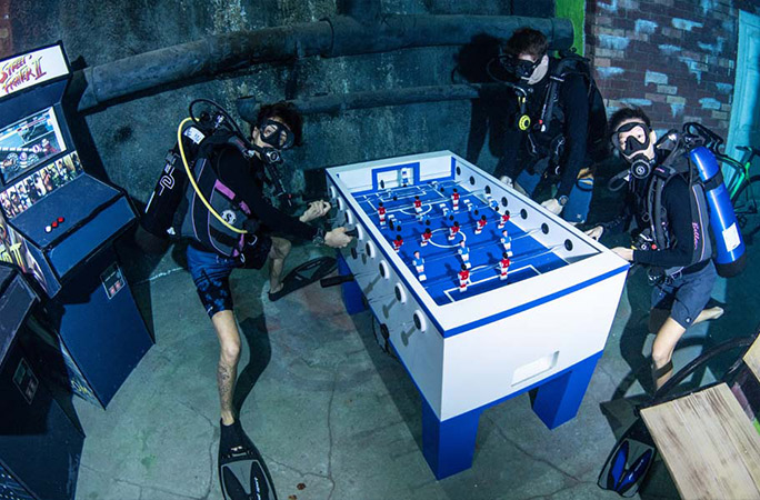 Explore the world’s deepest diving pool that holds a sunken city ...