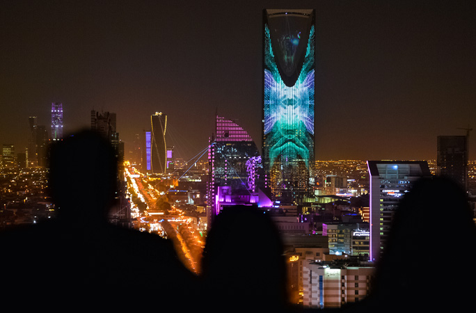 Massive light art festival in Saudi Arabia breaks six world records ...