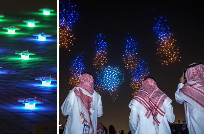 Massive light art festival in Saudi Arabia breaks six world records ...