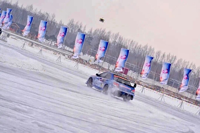 Longest continuous vehicle drift on ice record broken in China ...