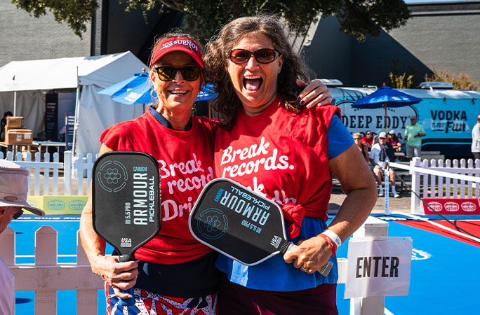 Record-breaking pickleball exhibition match kicks off National ...