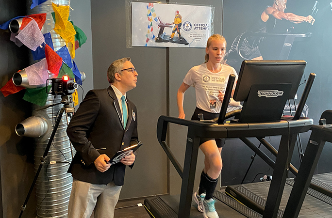 Woman's recovery battle turns triumphant as she smashes treadmill ...