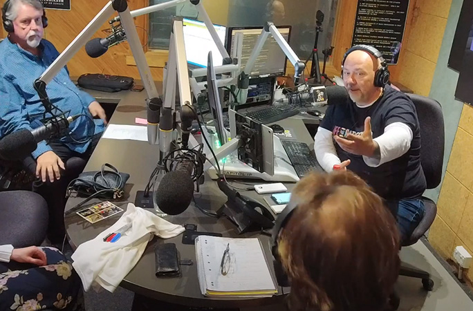 Radio presenter hosts 55-hour long show to break record | Guinness ...