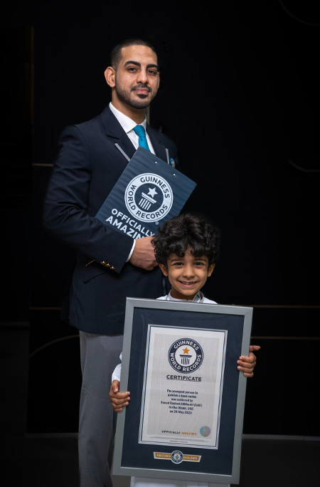Young writer breaks two records before the age of five as he publishes ...